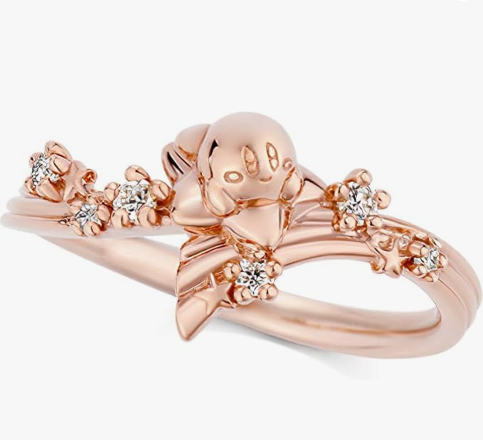 U-TREASURE Kirby of Stars Kirby's Dream Land Ring Twinkle Star Pink ...
