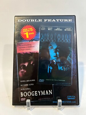 Nightmares Double Feature [Boogeyman / Nightmare Never] (DVD) | eBay