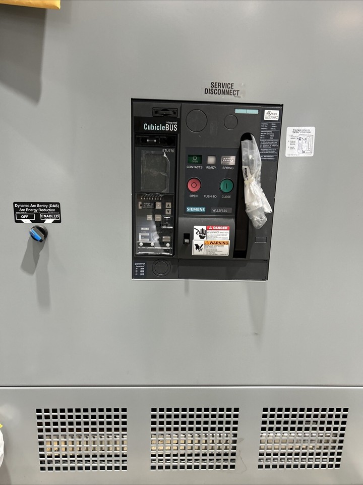 2500 Amp Meter Main Breaker Nema 3R 480/277V 3P 4w With Pull Section ...