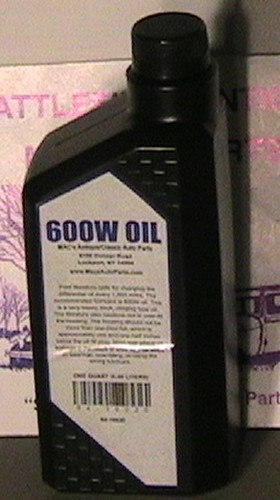 1928-1931 Model A Ford 600W Oil for Transmissions and Differentials One ...