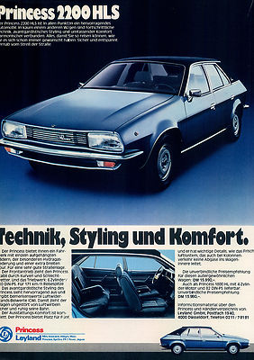 Leyland-Austin-Princess-1977-Reklame-Werbung-vintage print ad-Vintage ...