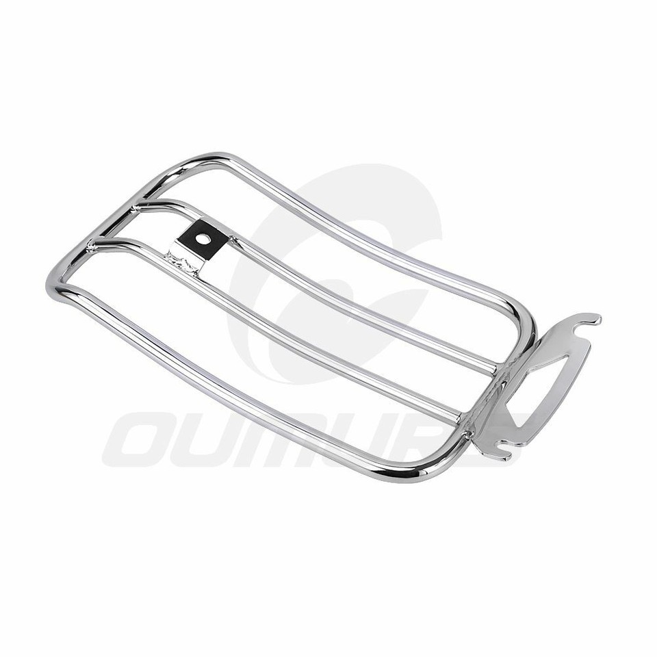 Motorcycle Solo Seat Luggage Rear Fender Rack For Harley FLHT FLHR FLHX ...