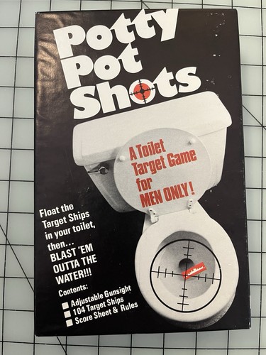 Vintage Potty Pot Shots Men’s Gag Gift | eBay