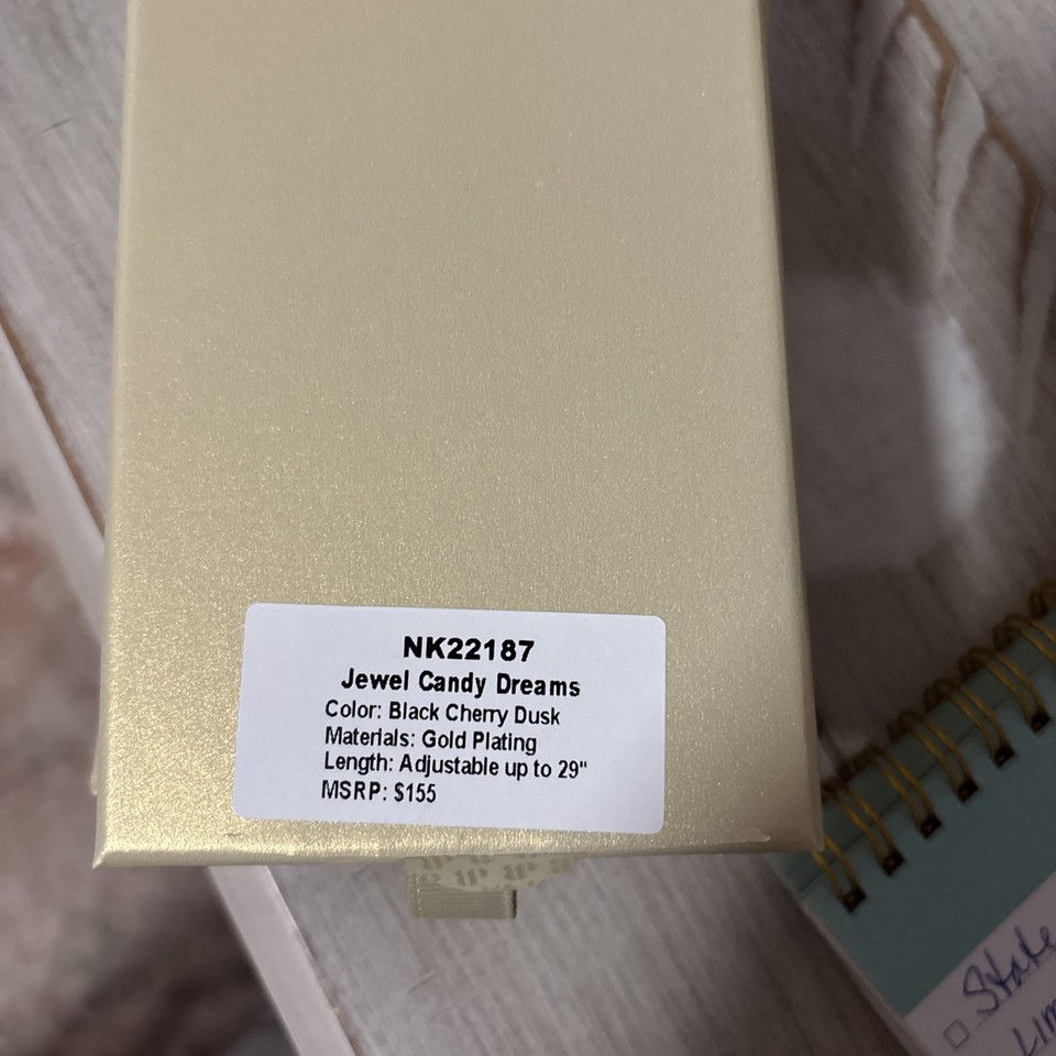 Bomb Party Jewel Candy Dreams Black Cherry Dusk Gold NK22187 | eBay