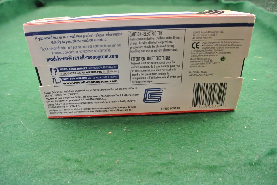 Revell Monogram 85-4852 1:32 Shelby Cobra Daytona Coupe #13 Daytona '65 ...