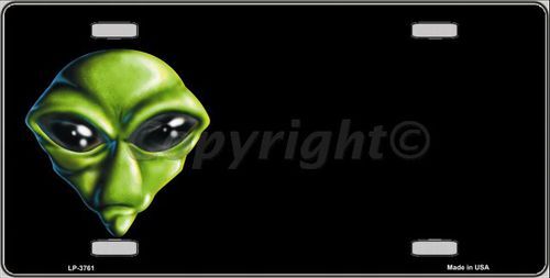 Alien Offset Metal Novelty License Plate Tag LP3761 | eBay