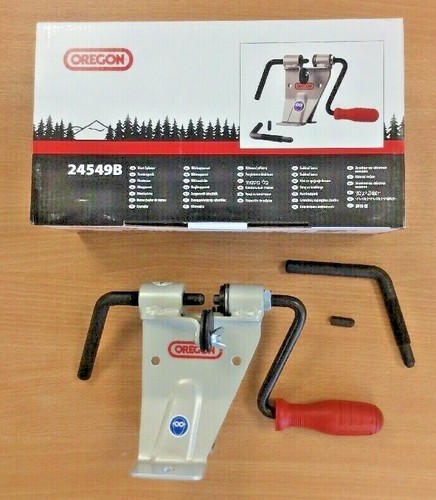 GENUINE OREGON STANDARD BENCH RIVET SPINNER - for joining chain loops ...