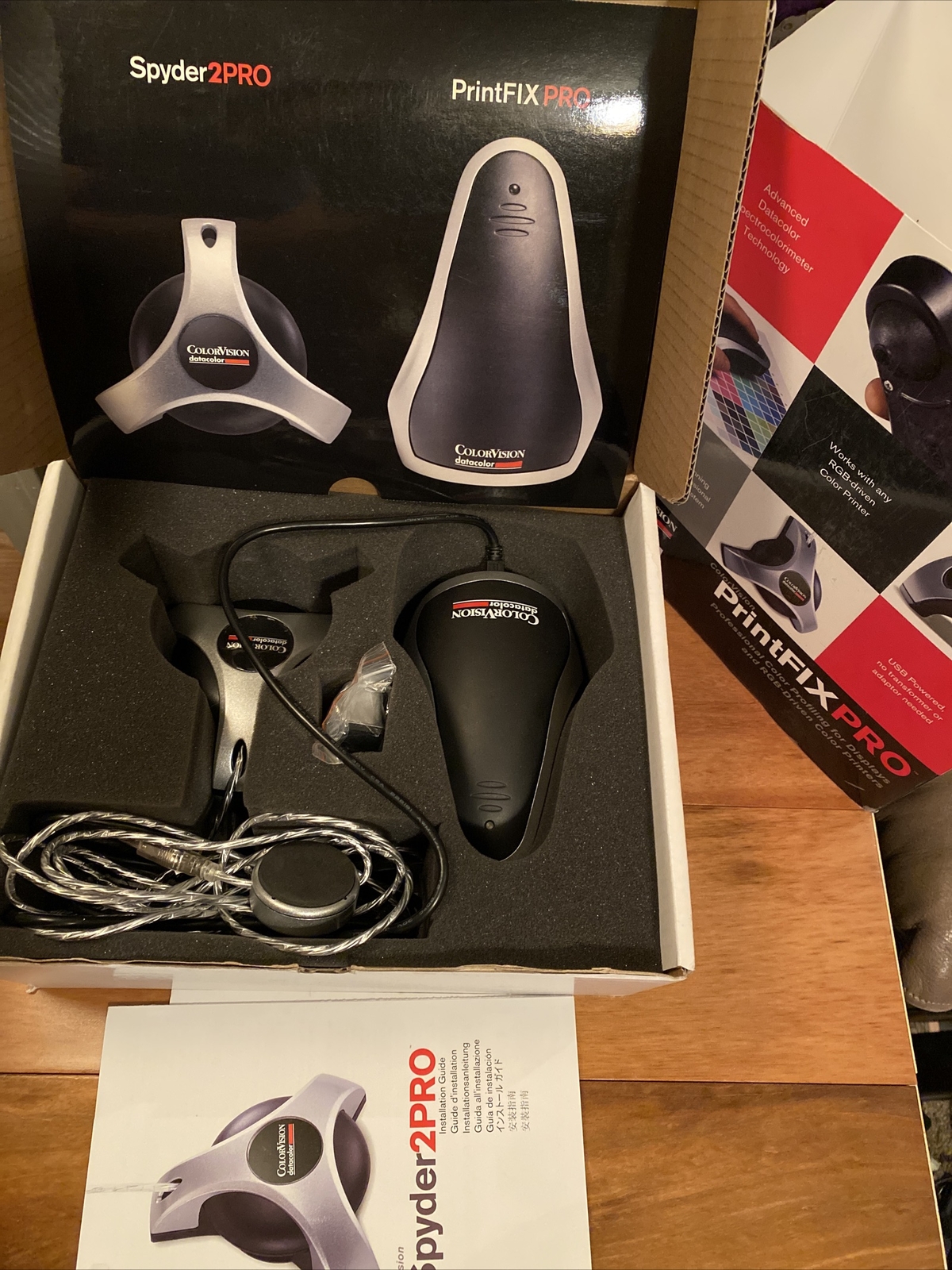 ColorVision Datacolor PrintFIX Pro Suite With Spyder2pro for sale ...