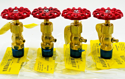 UNITED BRASS WORKS TRICOCK VALVE 1/2" 250 PSI X4 | eBay