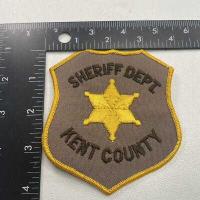 SHERIFF DEPT. KENT COUNTY Patch (Police Law Enforcement Theme) 31RJ | eBay