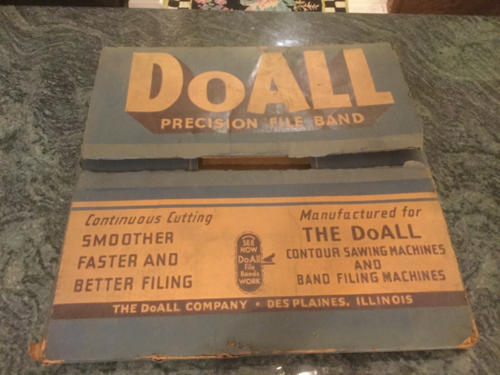 Doall band saw file blade 114 inch 1/4 1/2 round teeth machine Do all ...