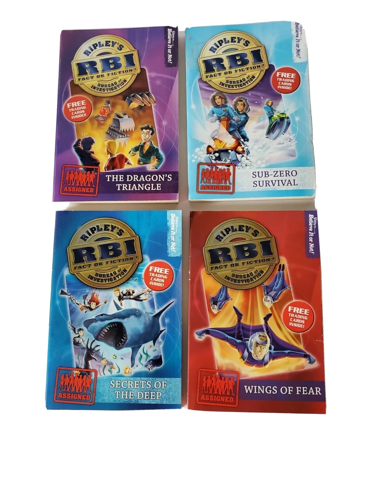 Lot of 4 Ripley's Bureau Of Investigation Books RBI Fact or Fiction ...