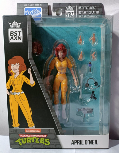 April O'Neil Reporter 5" action figure rare BST AXN Teenage Mutant ...