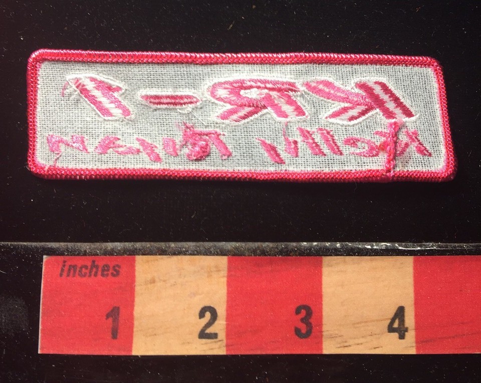 PINK KR-1 KELLY RYAN Patch Female Weight Lifting BodyBuilder Fitness ...