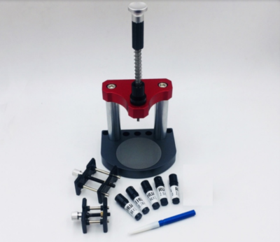 ND90713 Watch Dial Feet Soldering Tool with Movement Holder Brass Dial ...