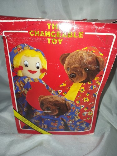 vintage changeable toy goldilocks and the three bears | eBay