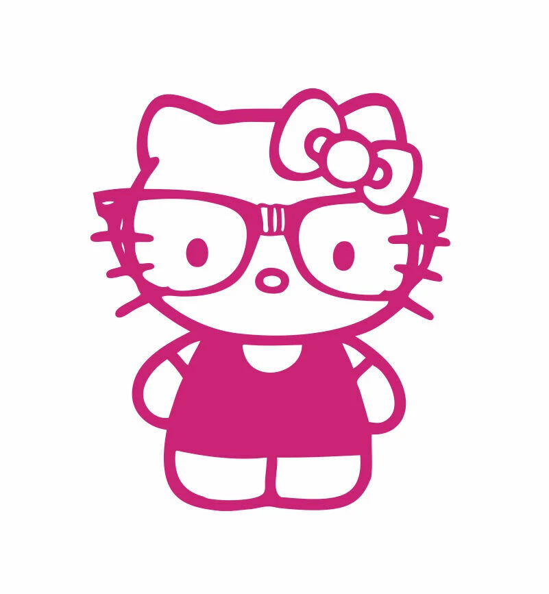 Hello Kitty Nerd Face Color