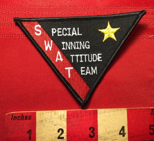 Swat Team SWAT ACRONYM PATCH SPECIAL WINNING ATTITUDE TEAM S00W | eBay