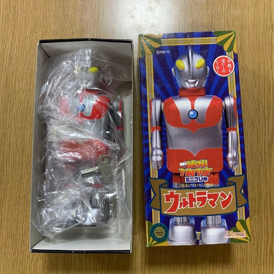 Ultraman Mini Tin Toy Made in Japan Retro Ultrablock Ultraman Q ...