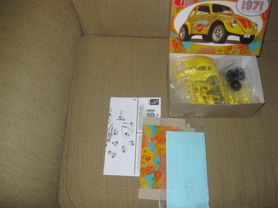 Excellent 1/25 AMT Gasser Kit LOT: '62 Pontiac/'40 Willys/VW Bug: MINT ...