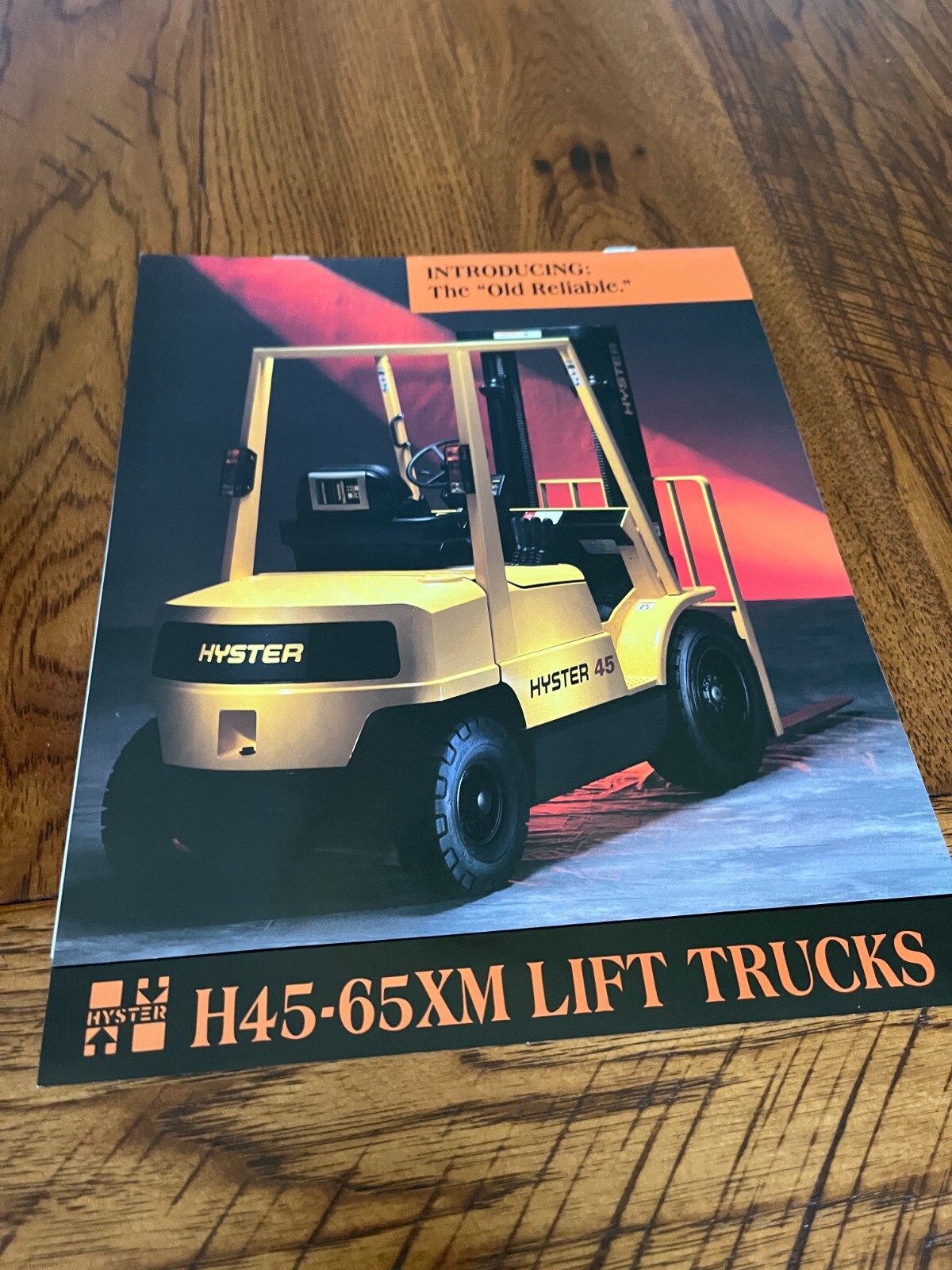 Hyster H45 65M Forklifts Lift Trucks Brochure FCCA | eBay