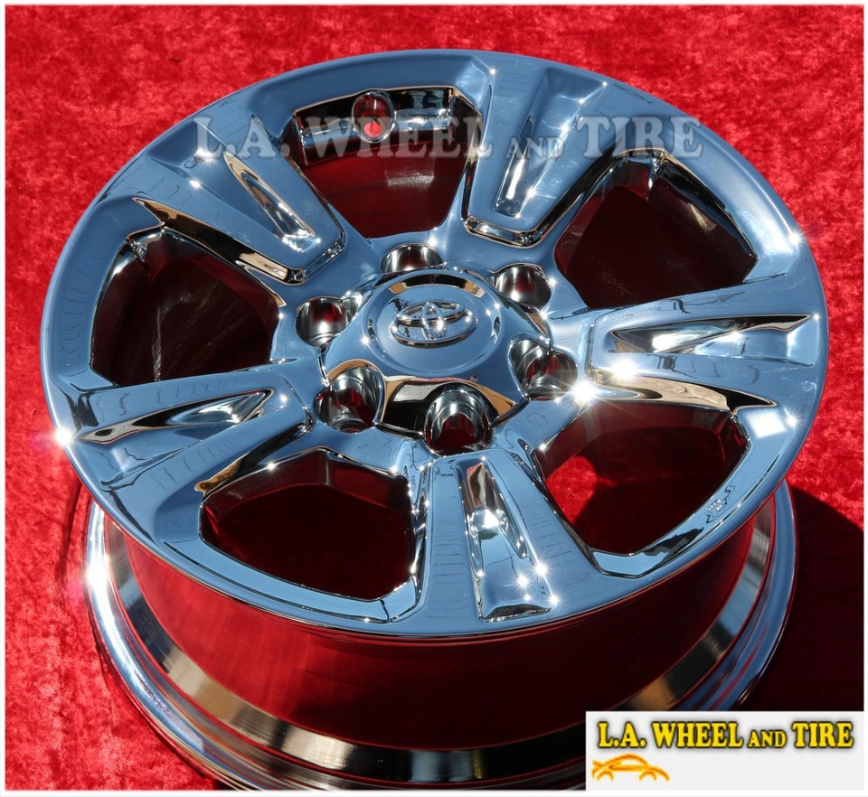"2017 Toyota Tacoma OEM 17"" Chrome Wheels Set Of 4 75193 | 6x139.7 ...