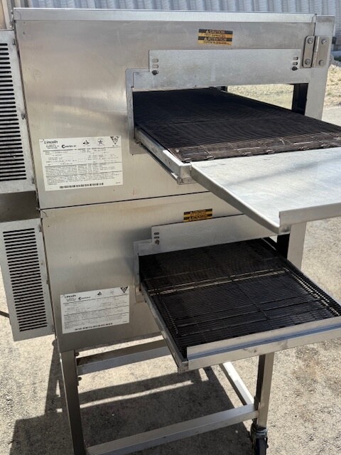 Lincoln Double Stack Conveyor/ Pizza Ovens 1116 Impinger Nat. Gas ...