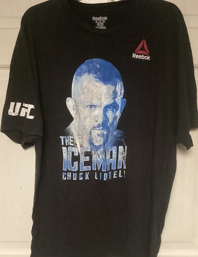 VTG Reebok UFC Chuck 'THE ICEMAN' Liddell T-Shirt, Men 2XL, MMA | eBay