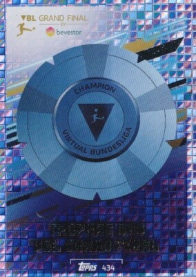 434 TROPH E DER VBL GRAND FINAL - GERMANY FOIL CARD TOPPS BUNDESLIGA ...