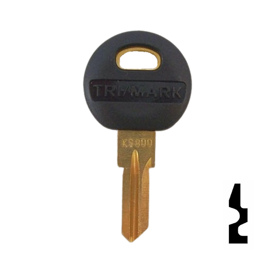 1 Pair (2 keys) Trimark Precut Keys CH501-CH550 RV Trailer Camper Keys ...