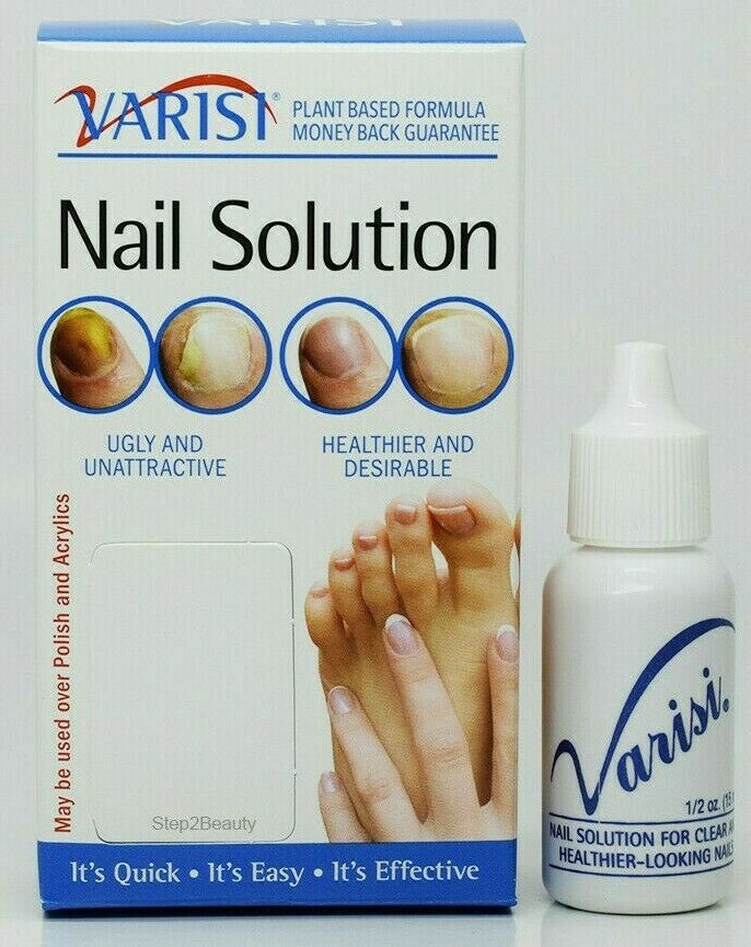 Varisi Nail Solution For Nail Kill Fungus Treatment 0.5 oz | eBay
