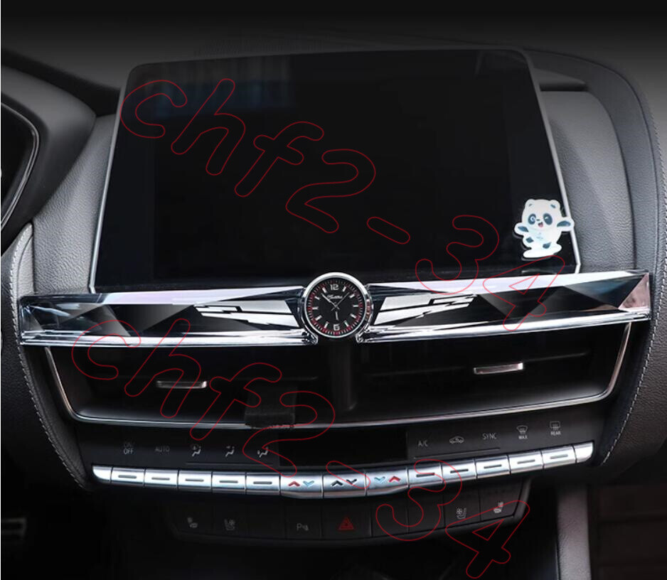 For Cadillac CT5 CT5-V 2020-24 Crystal timepiece Style Center console ...