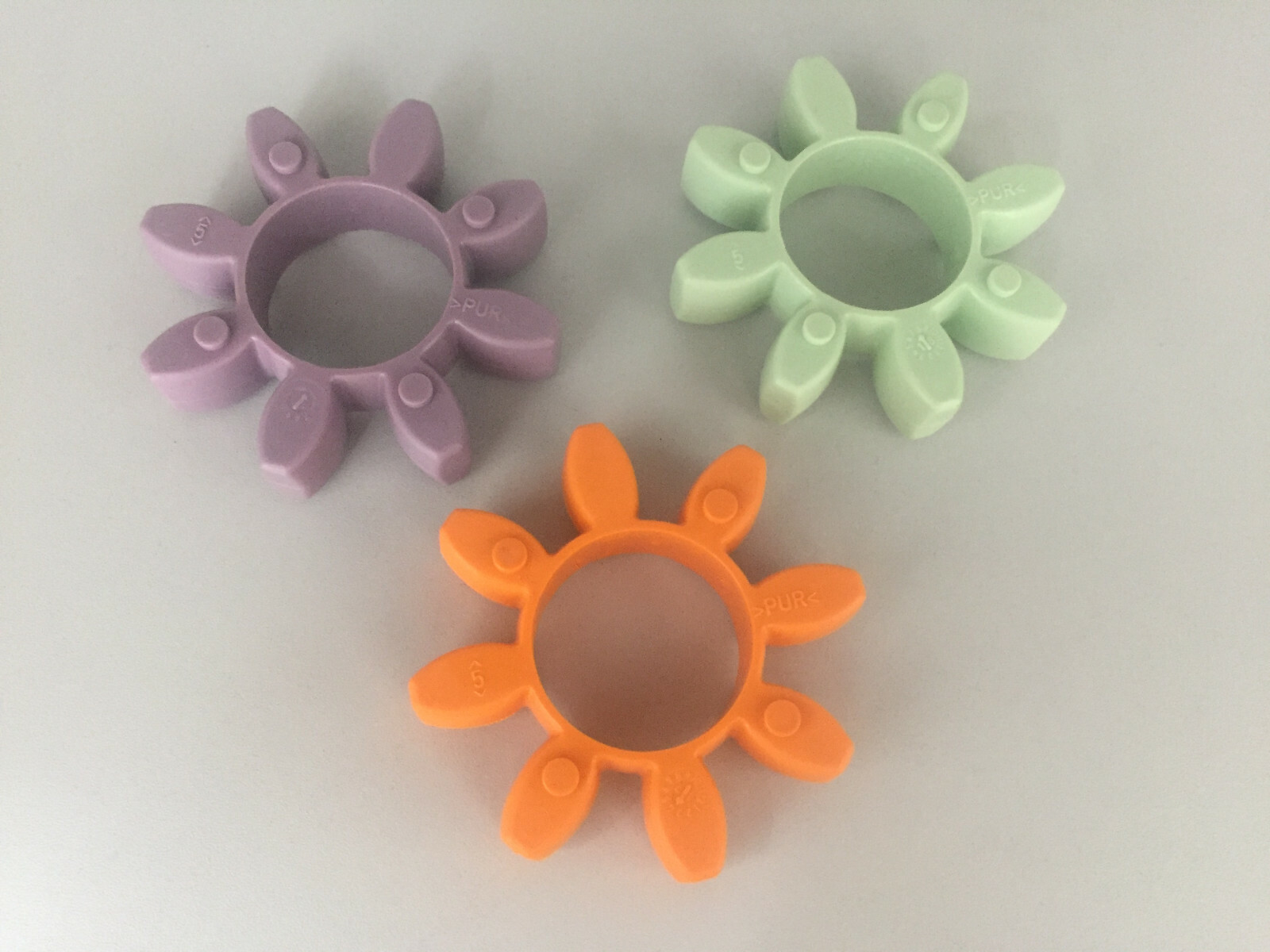 Rotex Gr.19 Gr.24 Gr.28 Kupplung gebohrt mit Nut Stahl Alu KTR coupling ...