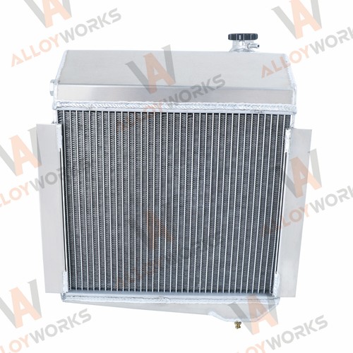 4 Row Aluminum Radiator For 1960-67 Austin Healey Sprite MG Midget 0.9L ...