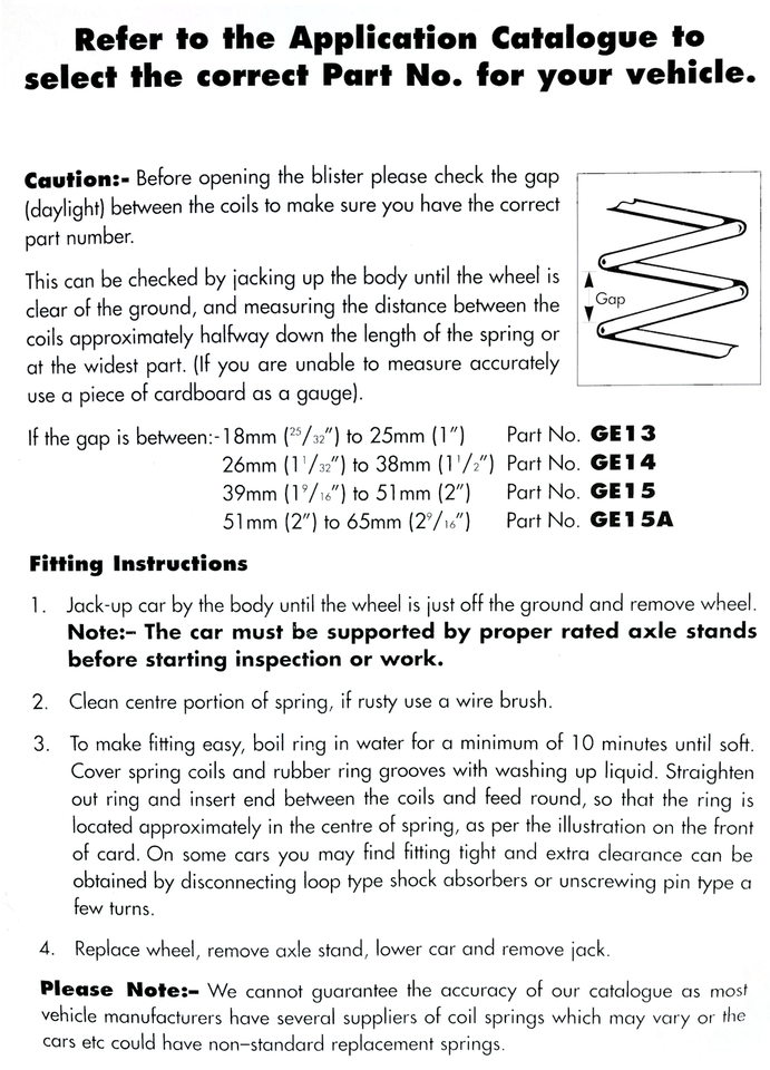 Grayston Coil Spring Assister Medium Ring | eBay