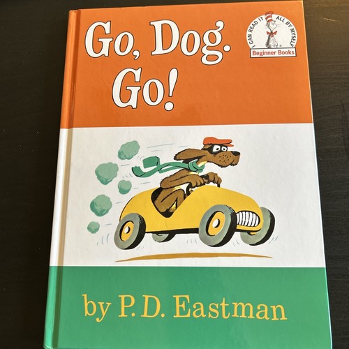 Dr Seuss Go Dog Go Book by P.D. Eastman Beginners Book Child Reading ...