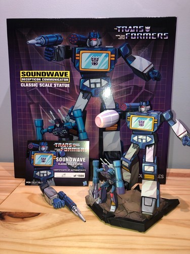 PCS Collectibles Transformers Classic Scale Soundwave LE 679/1500 | eBay