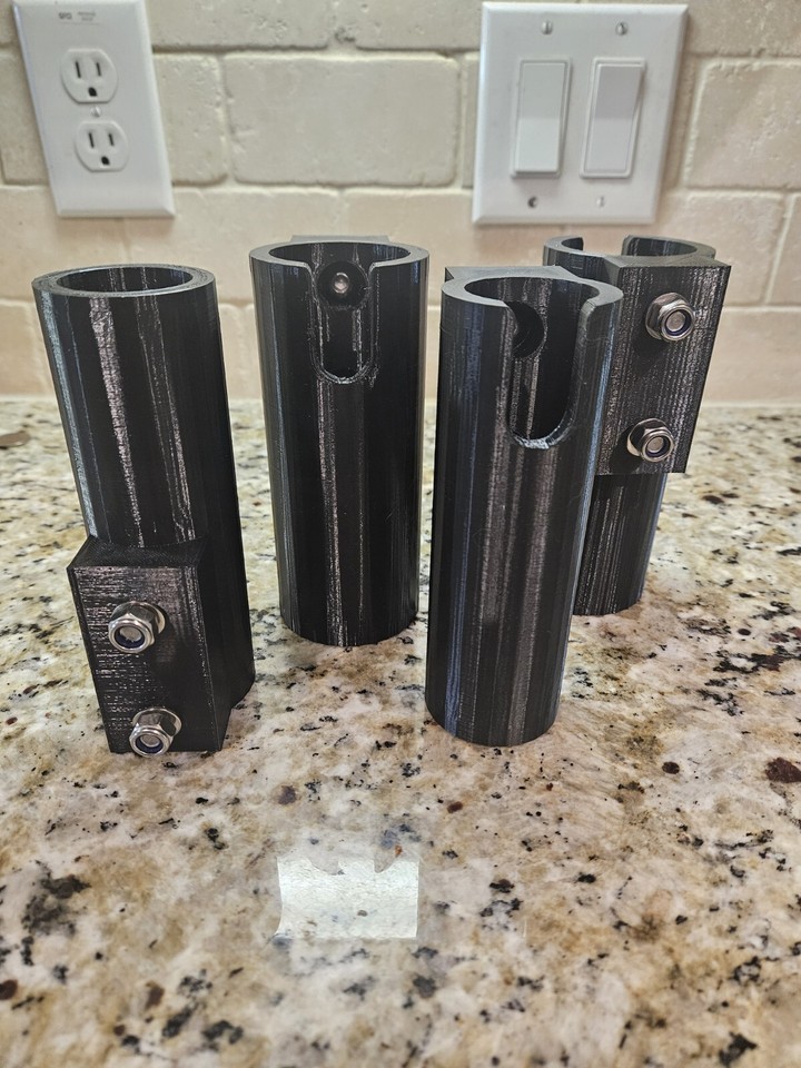 Golf Cart Fishing Rod Holders SMALL SIZE Golf Cart Accessories Fishing ...