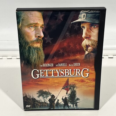 Gettysburg DVD | Tom Berenger Jeff Daniels 🔥Buy 4 Get 3 Free🔥 ...