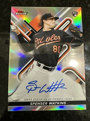 2022 Topps Finest | Spenser Watkins On-Card Rookie Auto RC 🔥🔥🔥 | eBay
