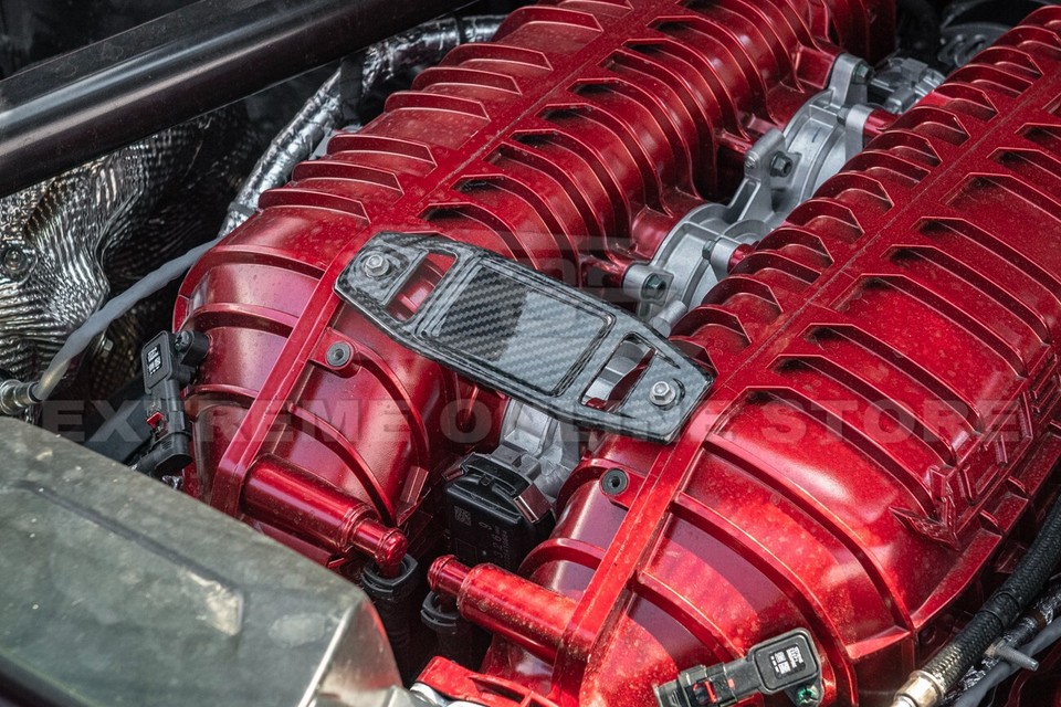 For 20-Up Corvette C8 Z06 Replacement Carbon Fiber Engine Bay Builder ...
