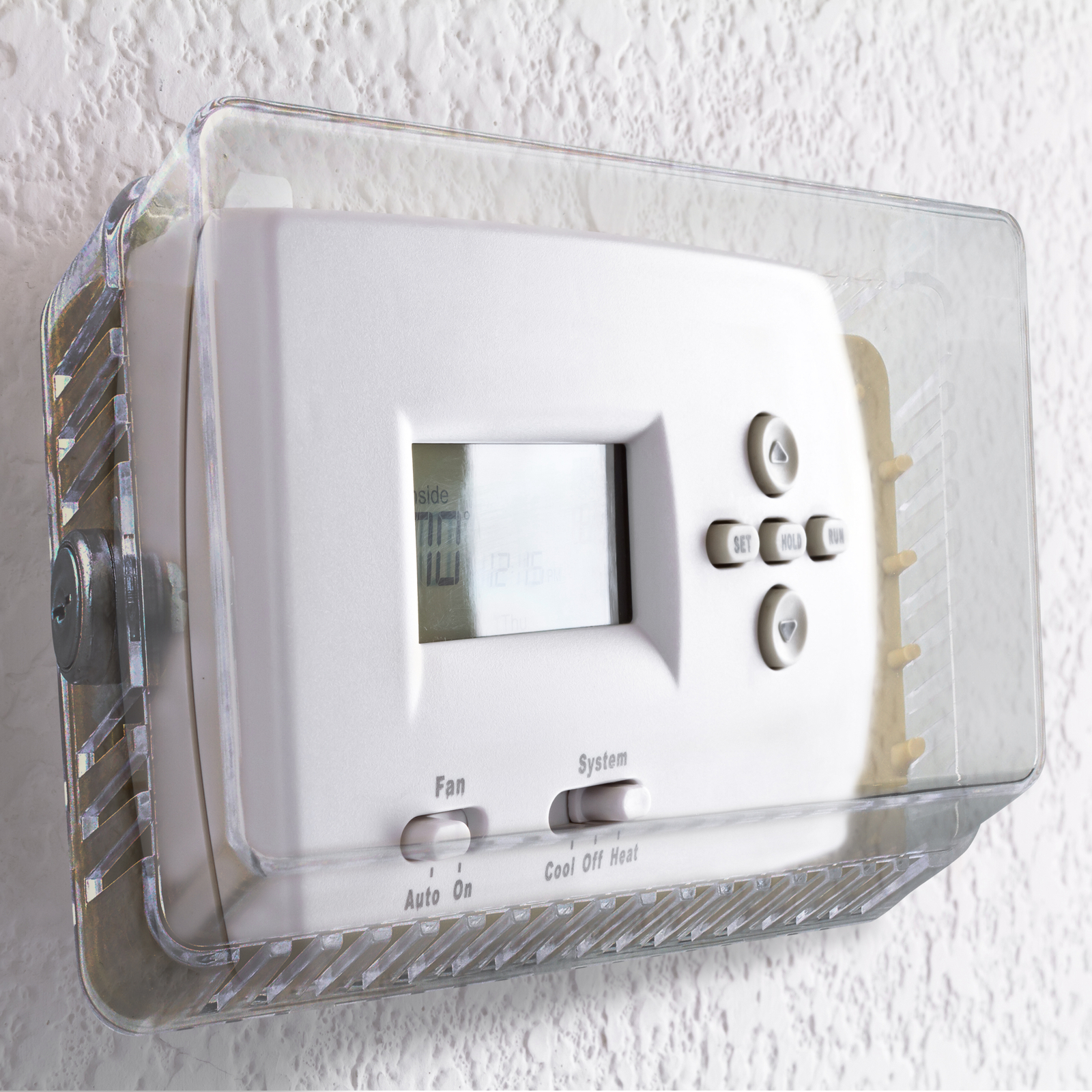BISupply AC Thermostat Cover with Lock M 1pk - Wall AC Panel Lock Box ...