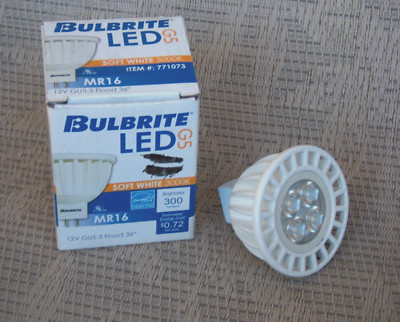 Bulbrite LED Bulb MR16 #771073 3000K | eBay