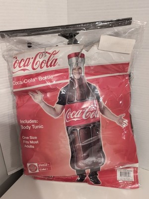 Hard To Find Officially Licensed Coca Cola Bottle Adult Costume By ...