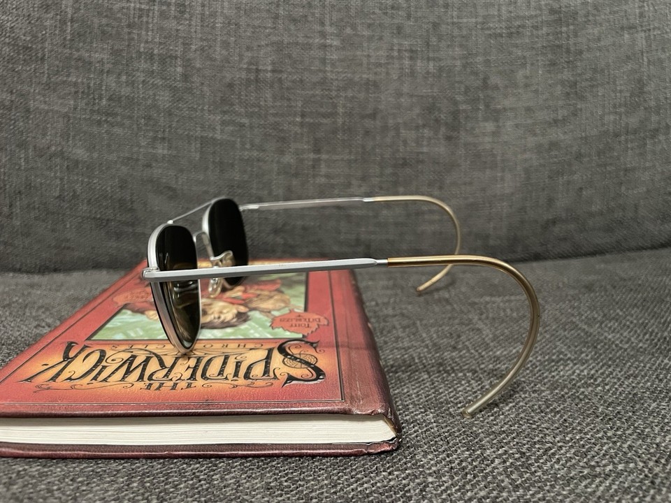 VTG American Optical AO 6 1/2 Norton Aviator Prescription Sunglasses ...