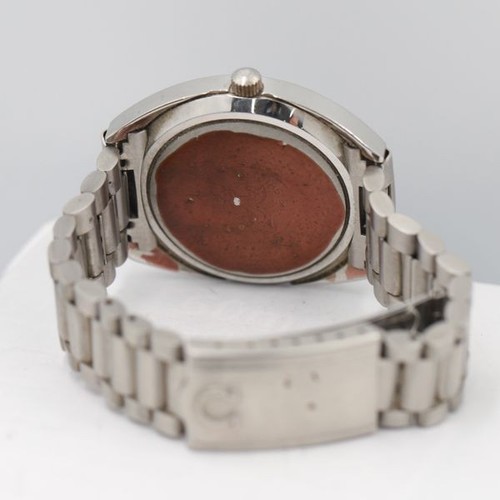 Omega Seamaster Cosmic Automatic Date Blue Dial Mens Watch Vintage Rare ...