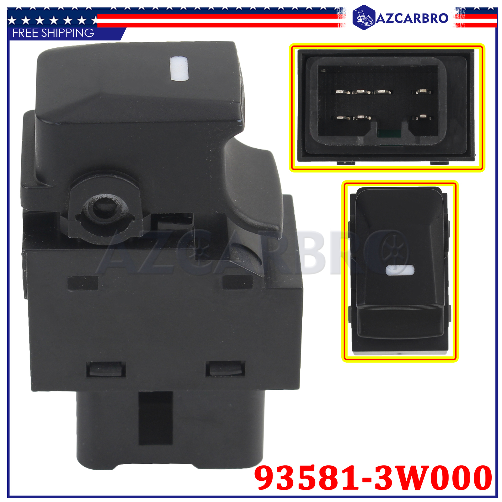 NEW for 11-16 Kia Sportage Mocha Power Window Control Switch Assembly ...