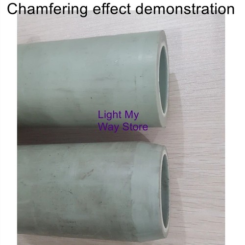Plastic PVC Pipe Chamfering and Trimming Machine Chamfering Cutting ...