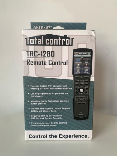 URC TRC-1280 WiFi Remote Control Total Control in a manufacturer sealed ...
