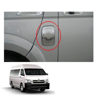 Tank Fuel Cap Cover Chrome Trim For Toyota Hiace Commuter D4D Van 2005 ...